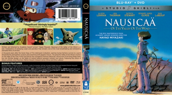 Nausicaa Of The Valley Of The Wind Dvd