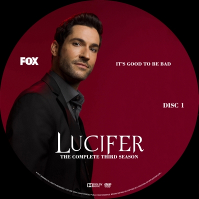 CoverCity - DVD Covers & Labels - Lucifer - Season 3; disc 1
