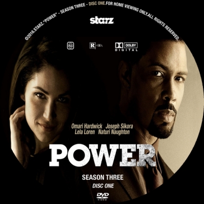 CoverCity - DVD Covers & Labels - Power - Season 3; disc 1