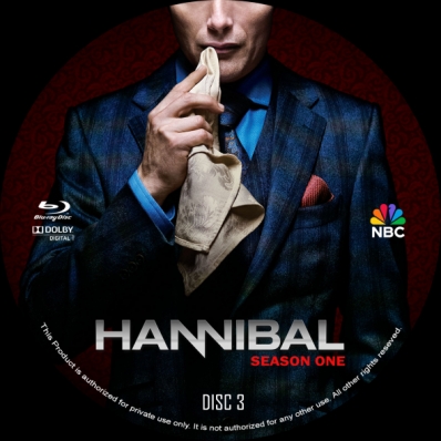 CoverCity - DVD Covers & Labels - Hannibal - Season 1; disc 3