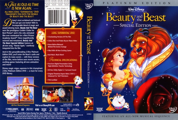 CoverCity - DVD Covers & Labels - Beauty and the Beast