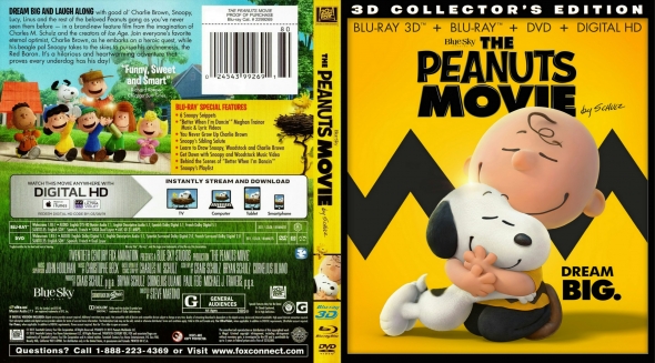 CoverCity - DVD Covers & Labels - The Peanuts Movie 3D