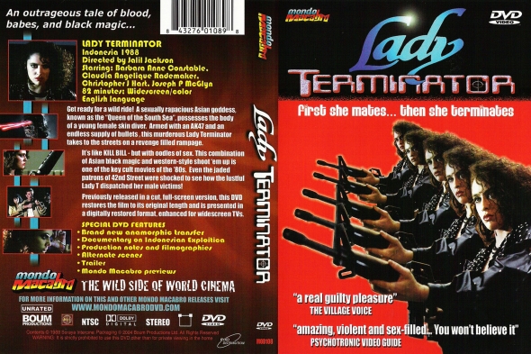 CoverCity - DVD Covers & Labels - Lady Terminator