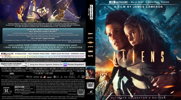 CoverCity - DVD Covers & Labels - Aliens (4K) UHD