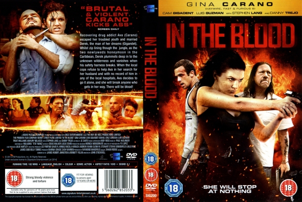 In The Blood Dvd Cover
