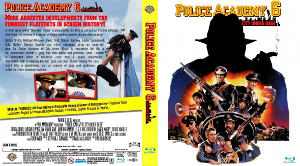 CoverCity - DVD Covers & Labels - Police Academy 6: City Under Siege