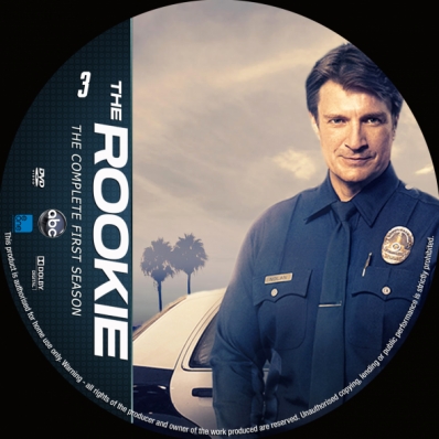CoverCity - DVD Covers & Labels - The Rookie - Season 1; disc 3