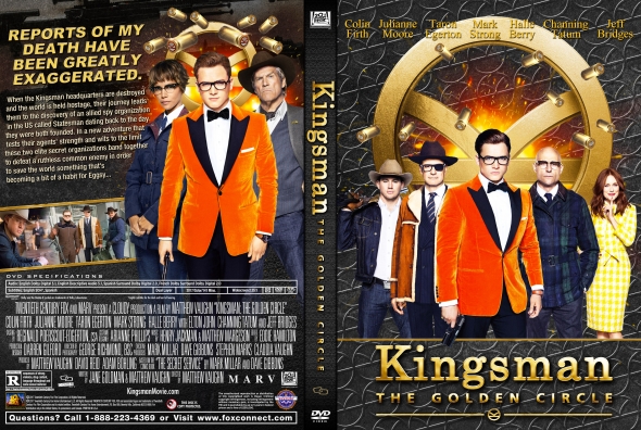 CoverCity - DVD Covers & Labels - Kingsman: The Golden Circle