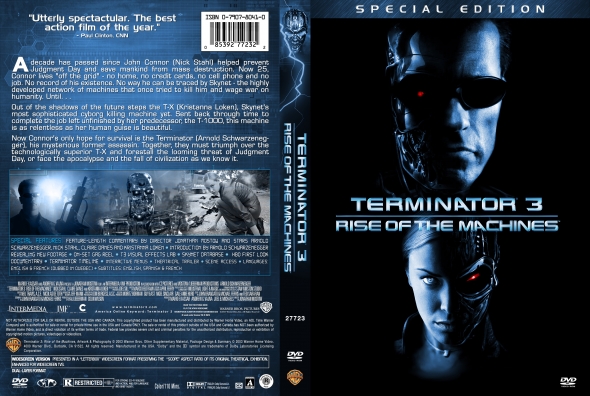 CoverCity - DVD Covers & Labels - Terminator 3: Rise of the Machines