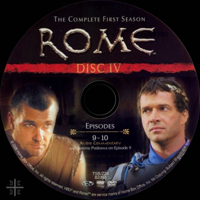 CoverCity - DVD Covers & Labels - Rome - Season 1; disc 4
