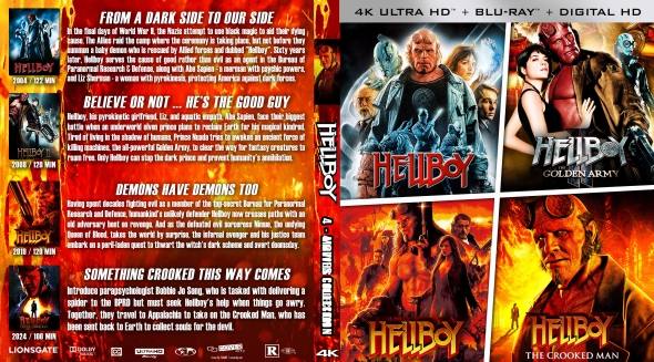CoverCity - DVD Covers & Labels - Hellboy - Collection (4K)