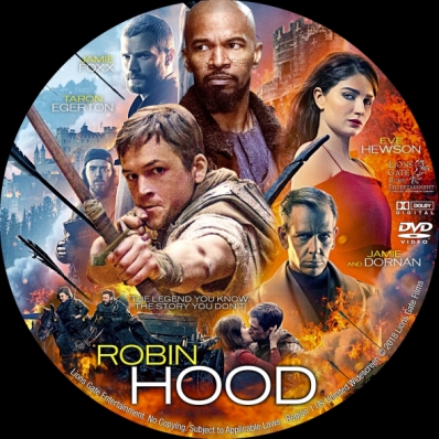Robin Hood Dvd Cover