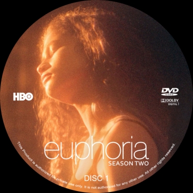 CoverCity - DVD Covers & Labels - Euphoria - Season 2; disc 1