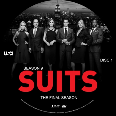 CoverCity - DVD Covers & Labels - Suits - Season 9; disc 1