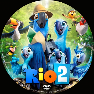 Rio 2 Dvd Cover Rio (DVD) (2020)