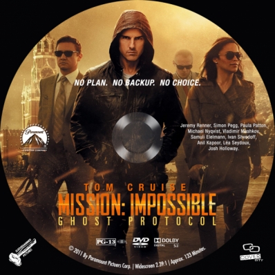 CoverCity - DVD Covers & Labels - Mission: Impossible: Ghost Protocol