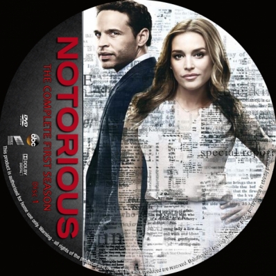 CoverCity - DVD Covers & Labels - Notorious - Season 1; disc 1