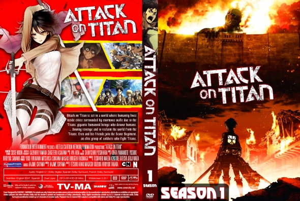 CoverCity - DVD Covers & Labels - Attack on Titan - Season 1
