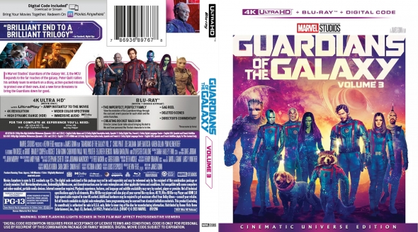 CoverCity - DVD Covers & Labels - Guardians of the Galaxy Vol. 3 [4K UHD]