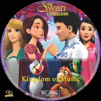 CoverCity - DVD Covers & Labels - The Swan Princess: Kingdom of Music