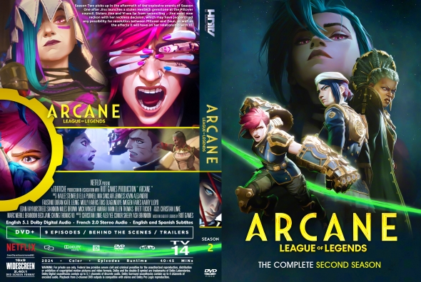 CoverCity - DVD Covers & Labels - Arcane - Season 2