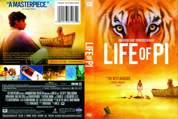 CoverCity - DVD Covers & Labels - Life of Pi