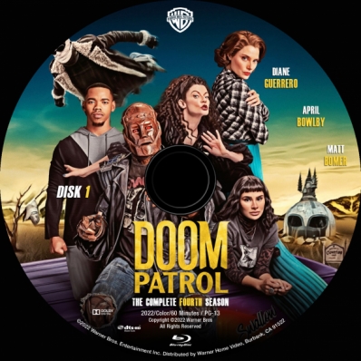 CoverCity - DVD Covers & Labels - Doom Patrol - Season 4; disk 1