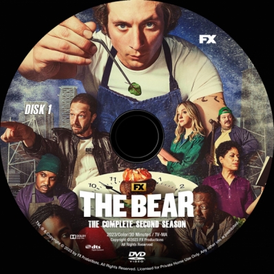CoverCity - DVD Covers & Labels - The Bear - Season 2; disk 1