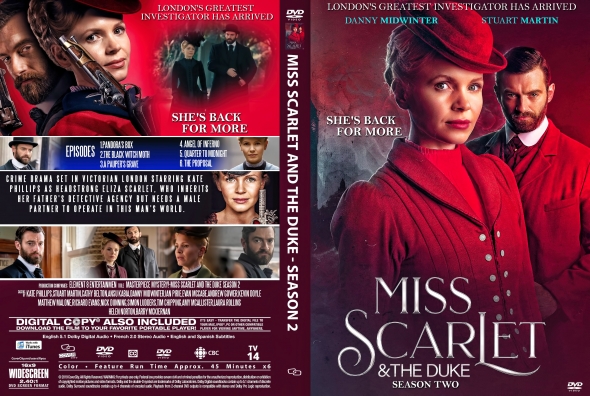 CoverCity - DVD Covers & Labels - Miss Scarlet and the Duke - Season 2