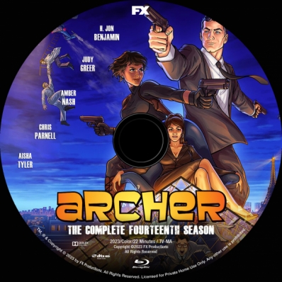 CoverCity - DVD Covers & Labels - Archer - Season 14