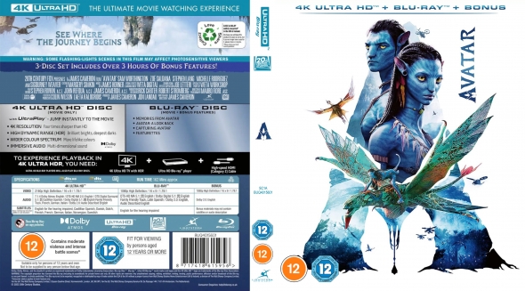CoverCity - DVD Covers & Labels - Avatar 4K CoverCity - DVD Covers & Labels - Avatar 4K