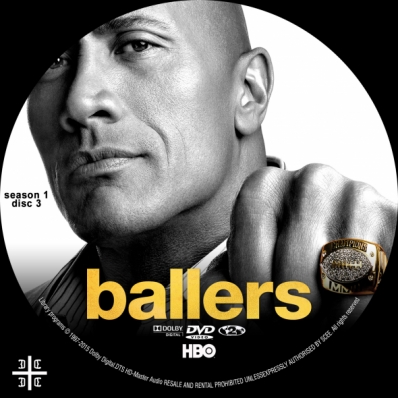 CoverCity - DVD Covers & Labels - Ballers - Season 1; disc 3