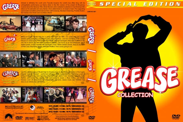 CoverCity - DVD Covers & Labels - Grease Triple Feature