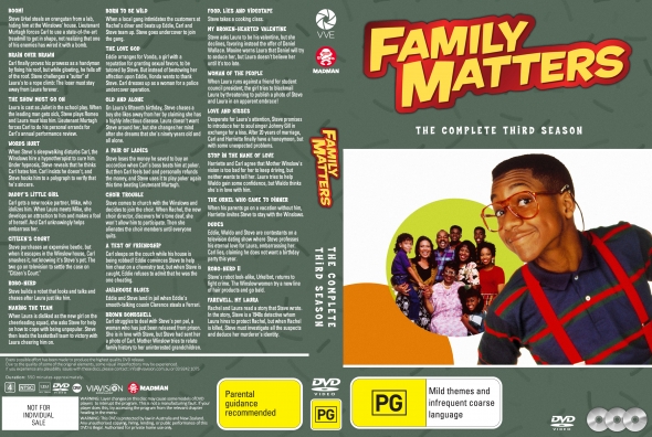 CoverCity - DVD Covers & Labels - Family Matters - Season 3
