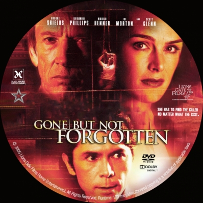 CoverCity - DVD Covers & Labels - Gone But Not Forgotten