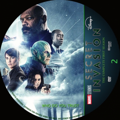 CoverCity - DVD Covers & Labels - Secret Invasion - Season 1; disc 2