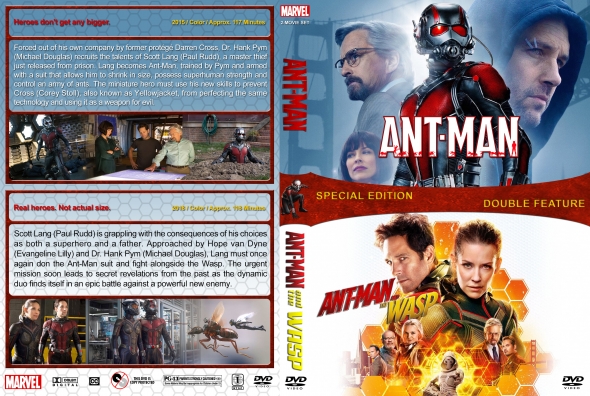 CoverCity - DVD Covers & Labels - Ant-Man Double Feature