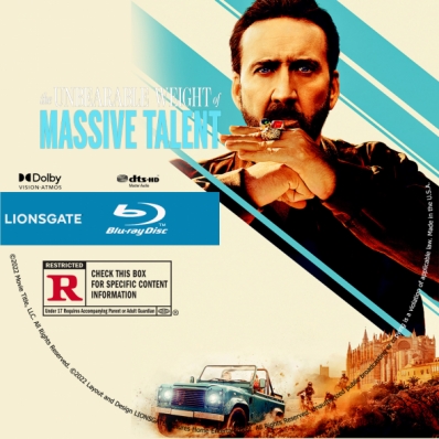 CoverCity - DVD Covers & Labels - The Unbearable Weight Of Massive Talent