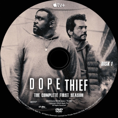CoverCity - DVD Covers & Labels - Dope Thief - Season 1; disk 1