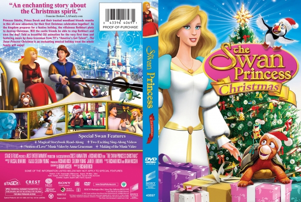 CoverCity - DVD Covers & Labels - The Swan Princess Christmas