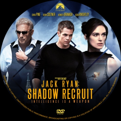 CoverCity - DVD Covers & Labels - Jack Ryan: Shadow Recruit