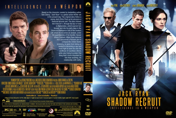 Jack Ryan Shadow Recruit Dvd Cover Jack Ryan: Shadow Recruit Movie