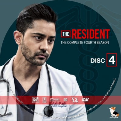 CoverCity - DVD Covers & Labels - The Resident - Season 4, disc 4