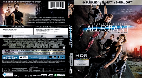 CoverCity - DVD Covers & Labels - Allegiant 4K