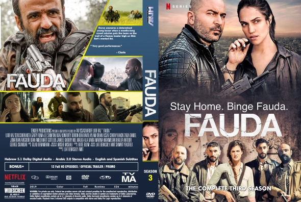 CoverCity - DVD Covers & Labels - Fauda - Season 3
