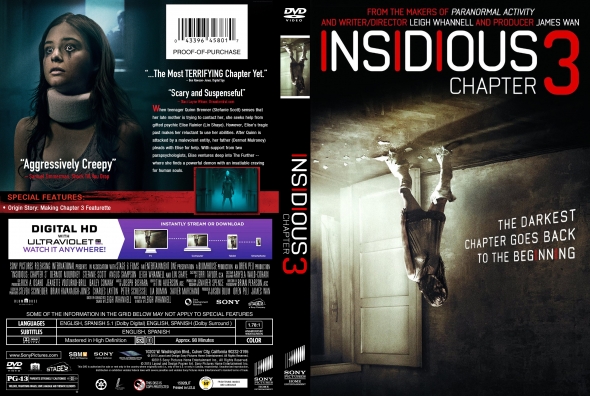 CoverCity - DVD Covers & Labels - Insidious: Chapter 3