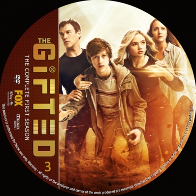 CoverCity - DVD Covers & Labels - The Gifted - Season 1; disc 3