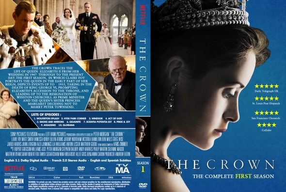 CoverCity - DVD Covers & Labels - The Crown - Season 1