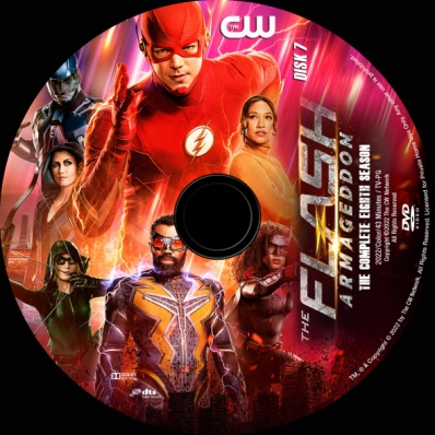 CoverCity - DVD Covers & Labels - The Flash - Season 8; disk 7