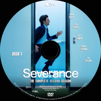 CoverCity - DVD Covers & Labels - Severance - Season 2; disk 1